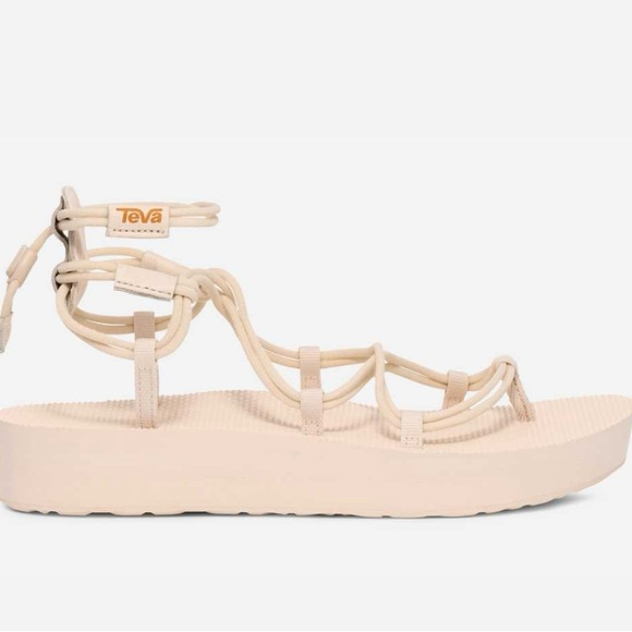 Teva | Shoes | Teva Womens Tan Strappy Sandals | Poshmark